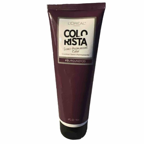 L'oreal Paris Colorista Semi-permanent Hair Color Dye #Burgundy20 | eBay