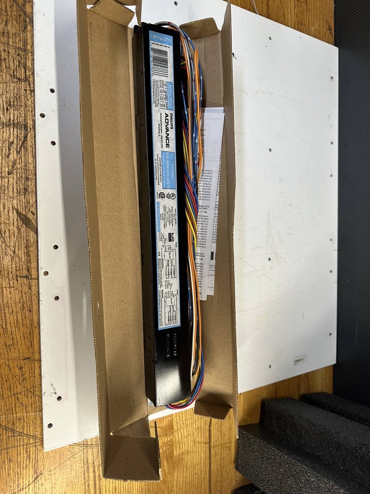 Philips Advance F54T5/HO 4 Lamp T5 Ballast (ICN4S5490C2LSG) for sale ...