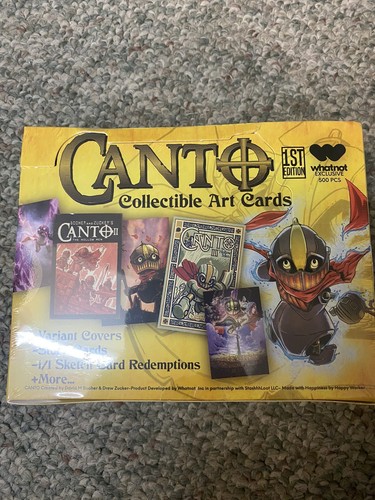 Canto Booster Box, Super Low Print Run, Factory Sealed Collectible Art ...