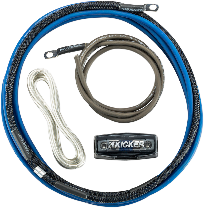 KICKER-KIT AMP 8 GAUGE 2-CHANNEL | eBay