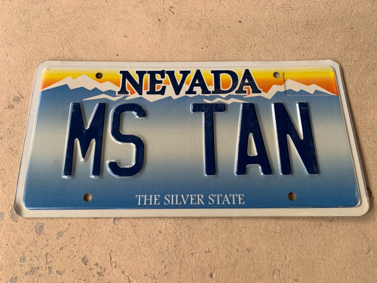 Nevada State License Plate