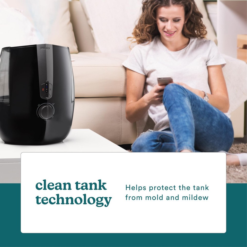 Large Air Humidifiers for Bedroom, Plants – Top-Fill 5.3L Water Tank ...