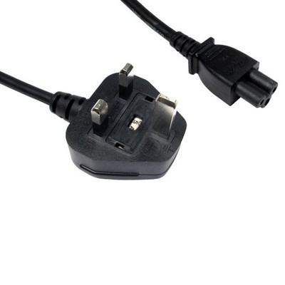 IMB® UK - C5 Clover leaf Mains Lead Power Cable Cord 2 MTRS 5AMP | eBay
