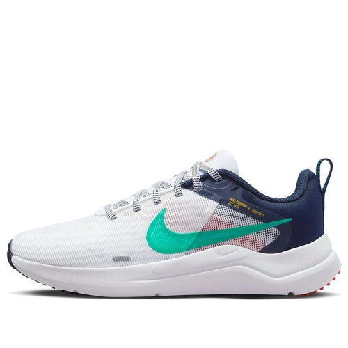 Nike Downshifter 12 White Clear Jade Running Shoes DD9294-103 Womens ...