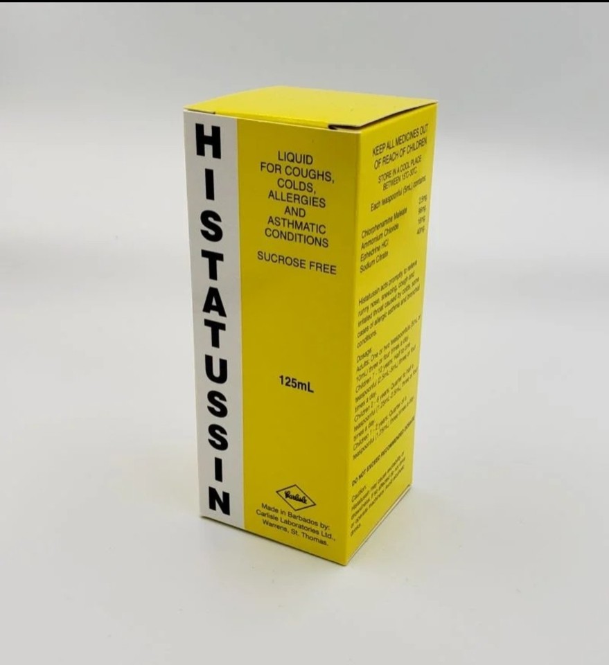 Histatussin Syrup (Regular) 125ml | eBay