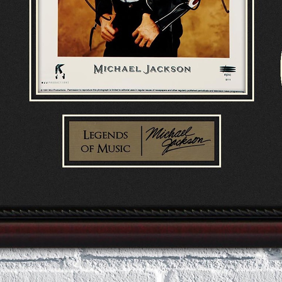 Michael Jackson Framed Gold or Platinum 45 Record w/ Reproduction ...