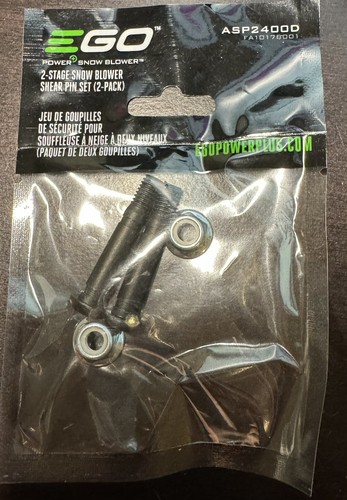 EGO Power+ ASP2400D 2-Stage Snow Blower Shear Pin Set (2-Pack ...