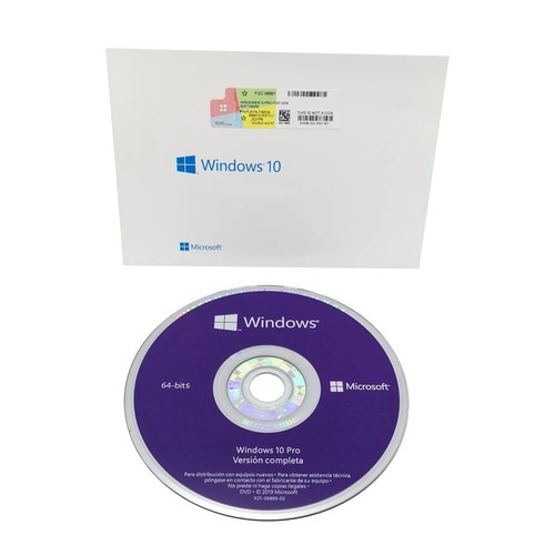 New Sealed windows 10 pro dvd 64 bit dvd Fresh Install English US Stock ...
