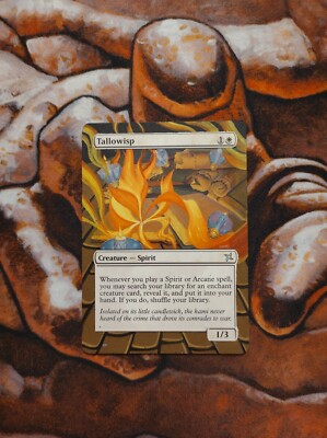 Magic the Gathering Tallowisp Hand Painted Unique Custom MTG Altered ...