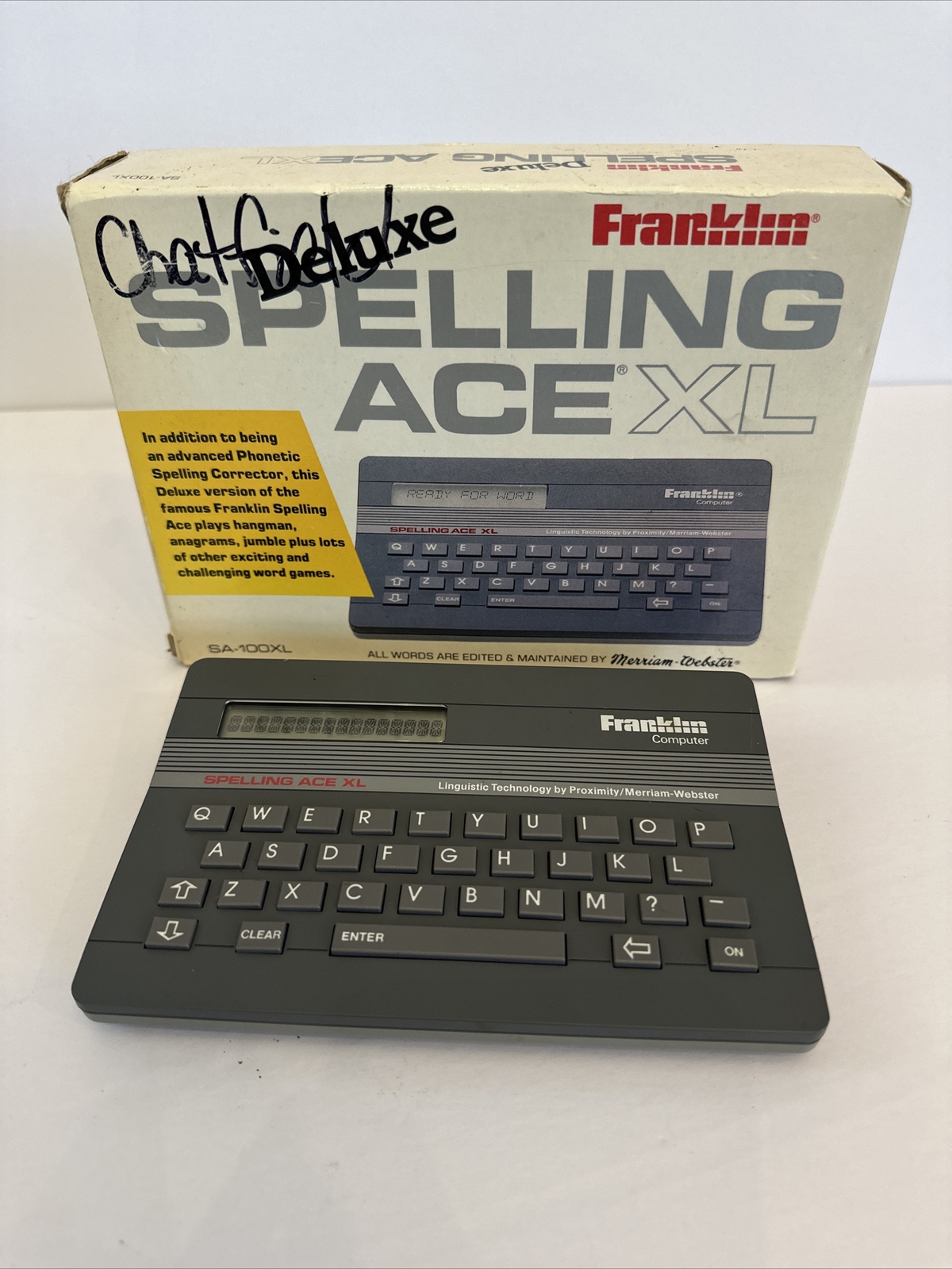 Franklin Computer Spelling Ace SA-100XL Spell Checker Tested Works | eBay