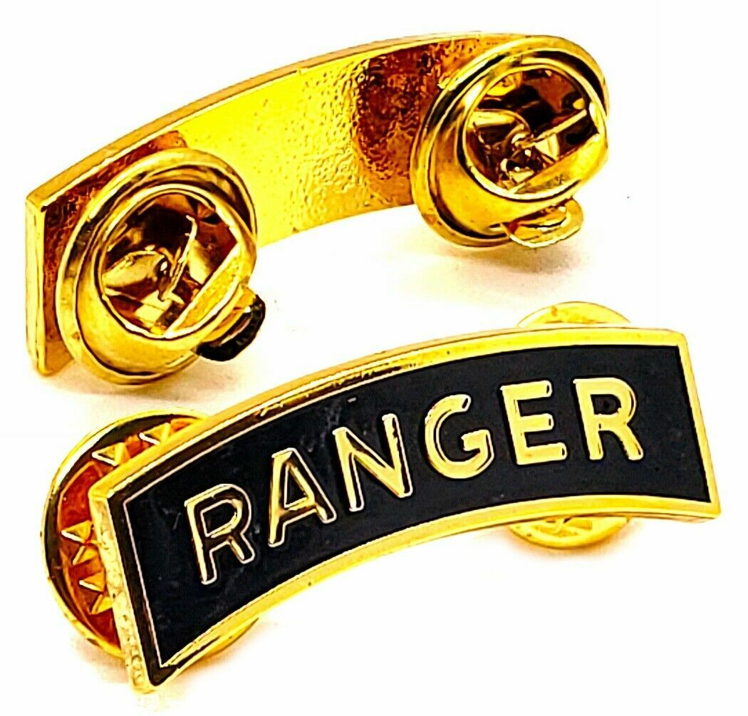 RANGER MINI Miniature Military US ARMY GOLD PLATED Hat Pin Badge | eBay
