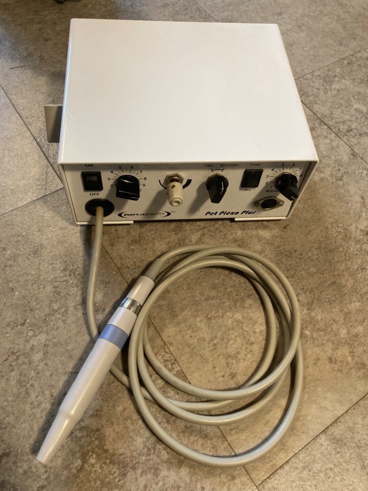 Veterinary INOVADENT Ultrasonic dental scaler machine by Pet Piezo Plus ...