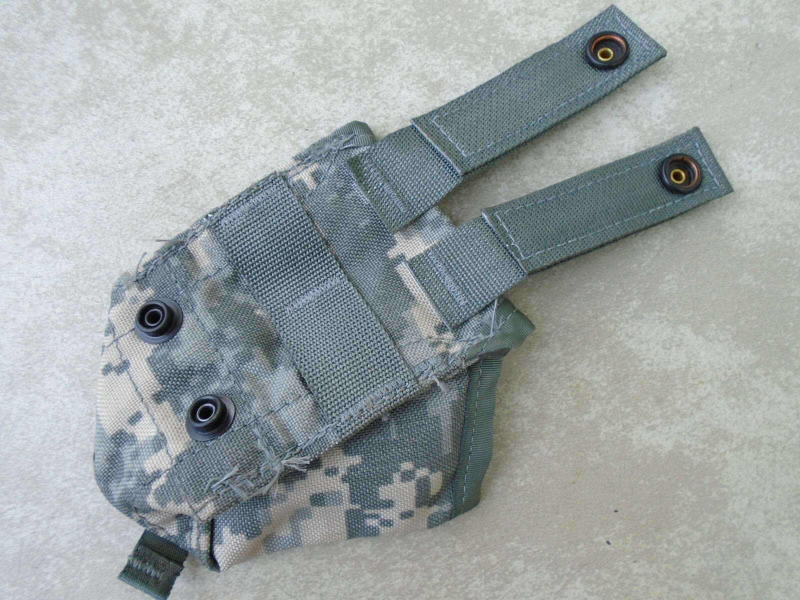 USGI Molle II ACU Fighting Load Carrier FLC Vest Harness w/ 7 Pouches ...