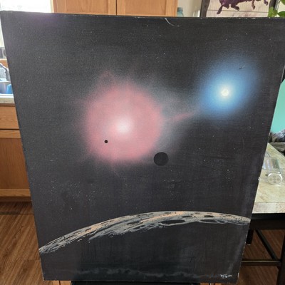 VINTAGE DAVID EGGE ORIGNAL PAINTING ART 1992 24"x30" Signed | eBay