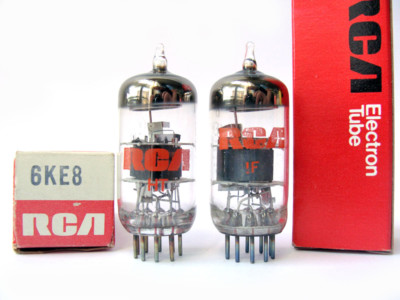 ONE 6KE8 RCA NOS Tube Röhre Lampe TSF Valvola Valvula Valve 진공관 真空管 电子管 ...