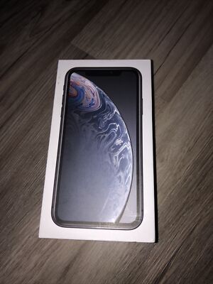 Apple iPhone XR Black 64GB BOX ONLY!!! EMPTY BOX ONLY!!! No phone Box ...