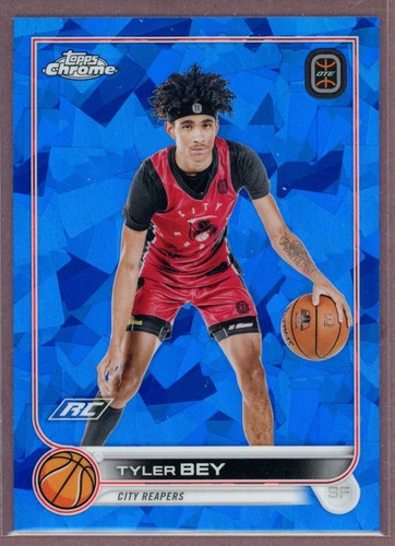 2022-23 Topps Chrome OTE Overtime Elite Sapphire Edition - Tyler Bey ...