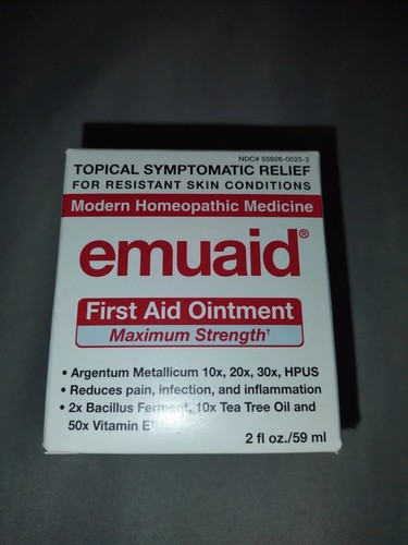 1x Emuaid Max Ointment Homeopathic Antifungal 2 oz. Exp. 07/26 | eBay