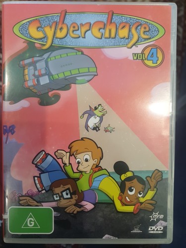 CYBERCHASE VOL 4 VOLUME FOUR RARE DVD TV SERIES SHOW CULT ANIMATION ...