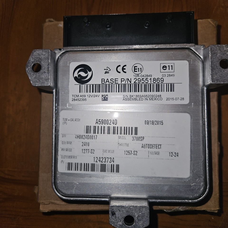 ALLISON TRANSMISSION CONTROL MODULE TCM 29551869 A59 NEW IN BOX | eBay