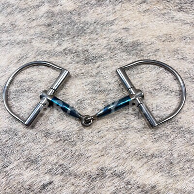 4.75" Trust Sweet Iron Hunter D Ring Snaffle | eBay
