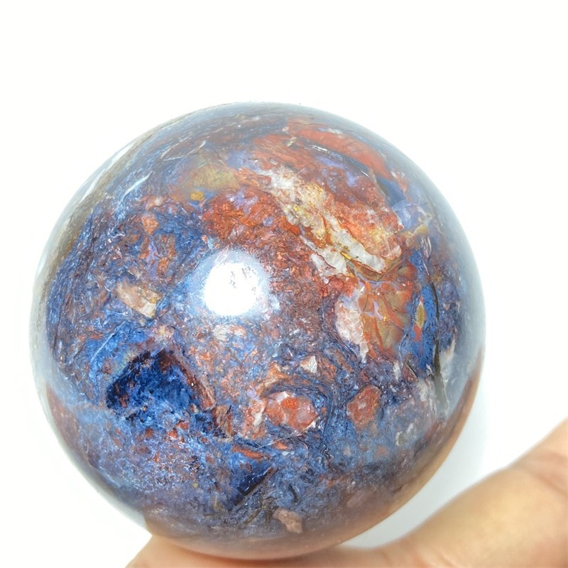 337g Rare natural raw pietersite ball crystal rough healing stone ...