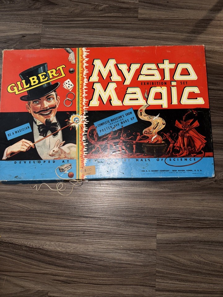 Vintage Gilbert Mysto Magic Exhibition Set 1938 | eBay