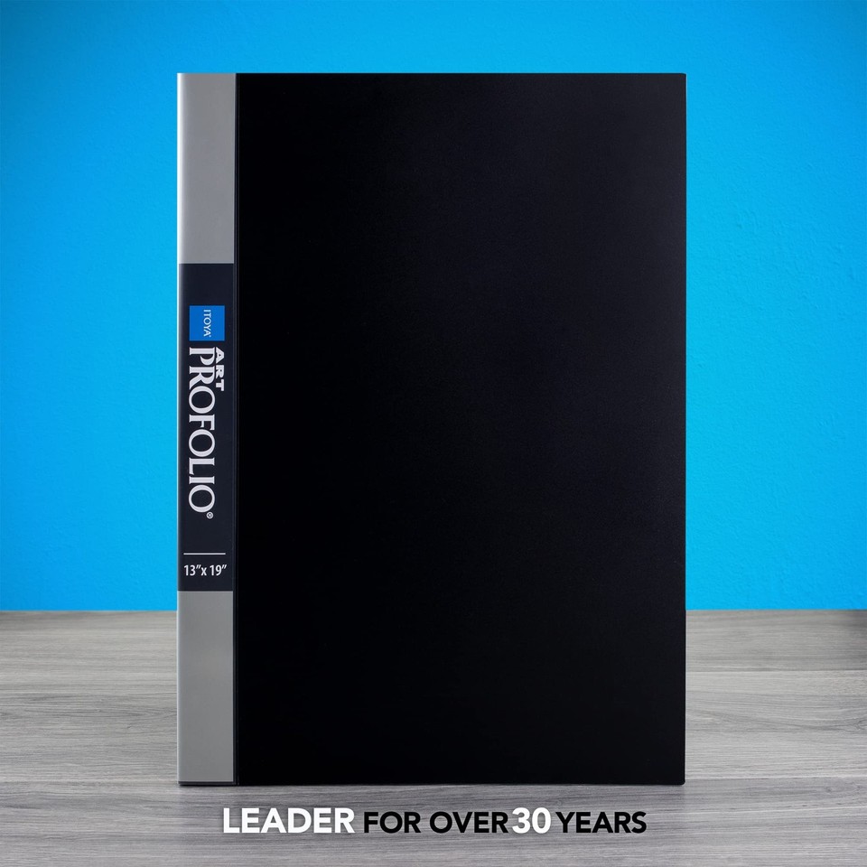Itoya Original Art Profolio 13X19 Black Photo Album Book With ...