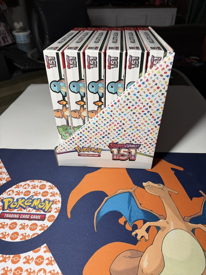 Pokemon 151 Poster Collection Box Display Case Dollar General Exclusive ...