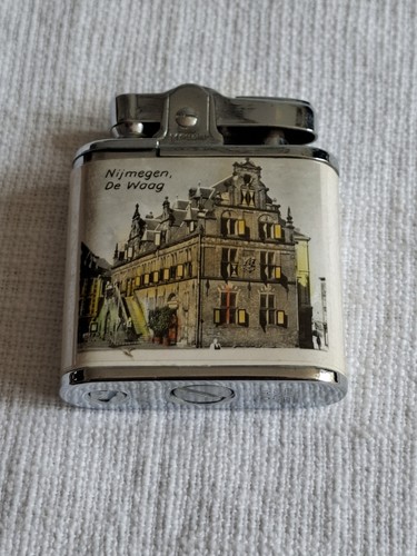 Vintage Monami Automatic Super Lighter- Wind Shield - Souvenir Nijmegen ...