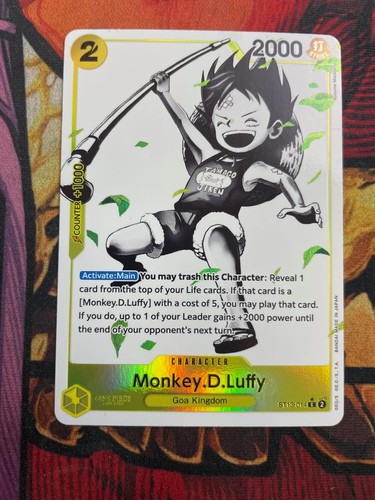 Monkey.D.Luffy (014) (Parallel) ST13-014 | eBay