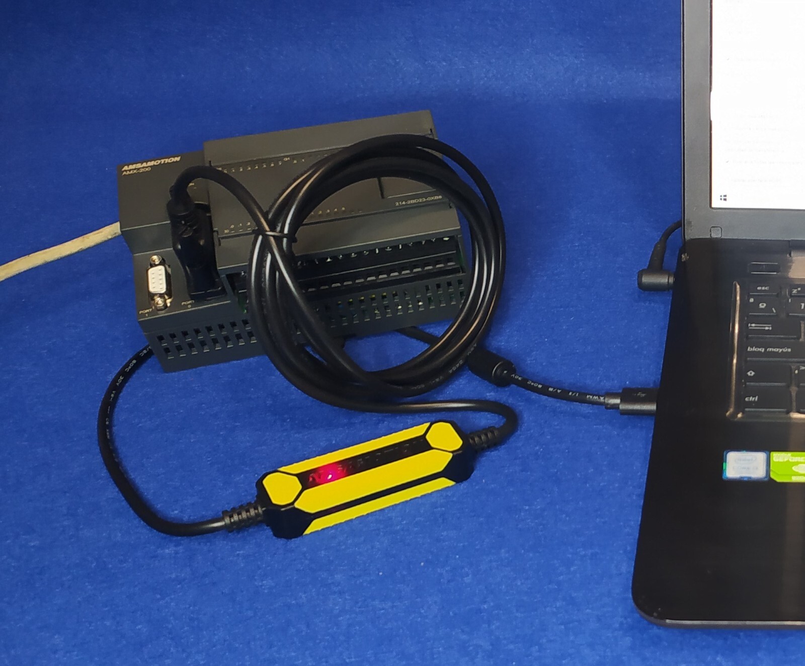 Ensemble CPU AMX 214-2BD23-0XB8 + Câble USB-PPI Pour PLC S7-200 | eBay