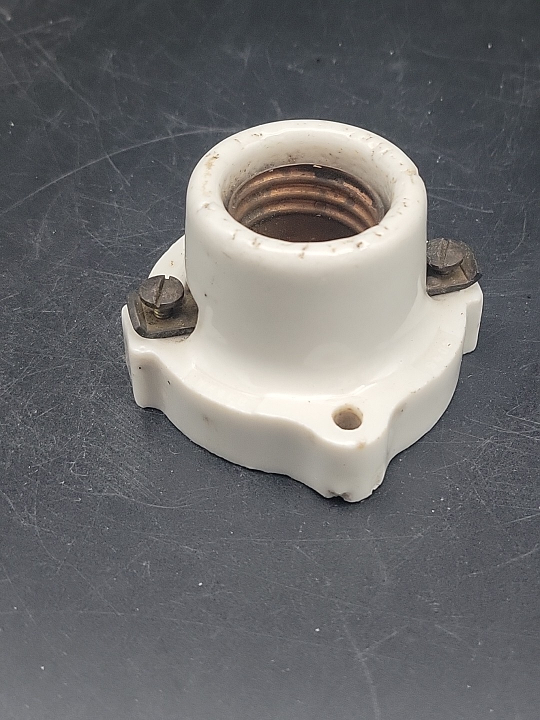 Weber Antique White Porcelain Light Lamp Socket Base 250V 9402 | eBay