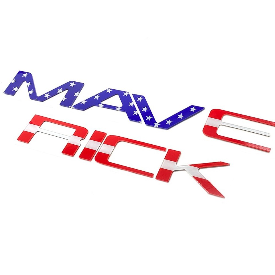 2022-2024 Ford Maverick Tailgate Inserts Letters Rear Raised Emblem ...