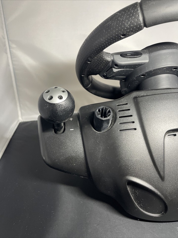 Logitech GT Driving Force Racing Wheel USB E-X5C19 for PS3 PS2 PC | eBay