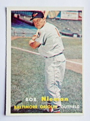 Bob Nieman #14 Topps 1957 Baseball Card (Baltimore Orioles) G | eBay