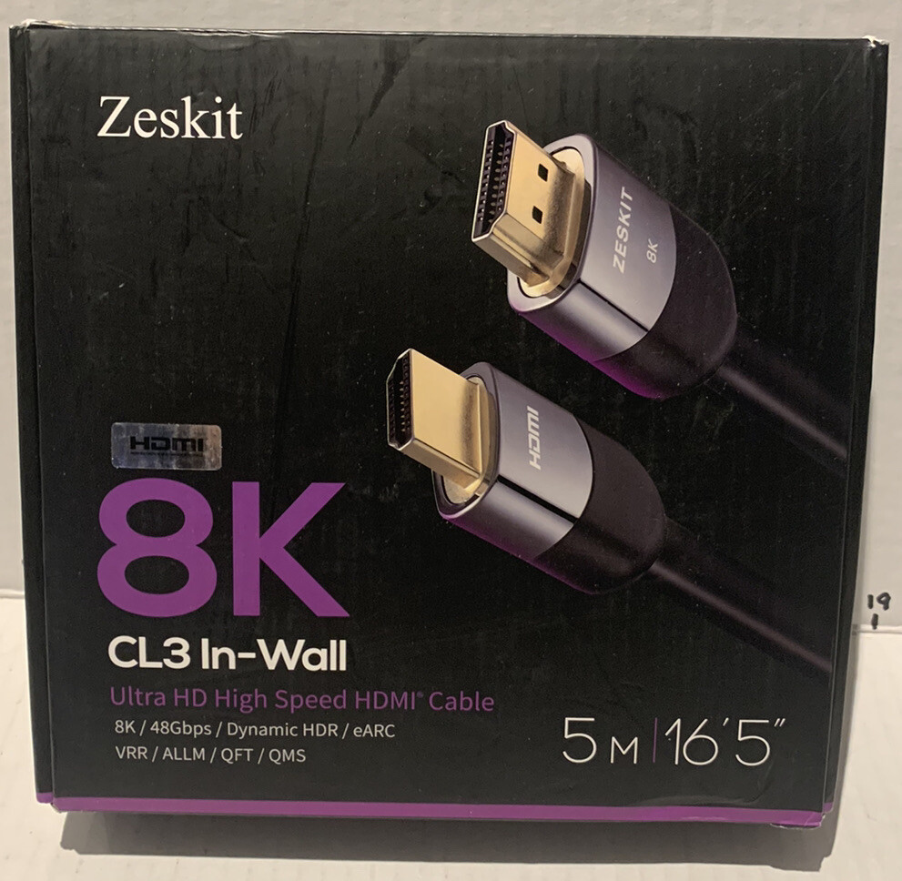 8K HDMI CL3 Cable 5m | eBay