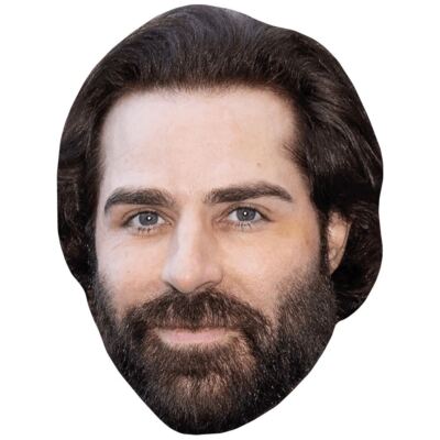 Neil Ellice (Beard) Celebrity Mask, Flat Card Face, Fancy Dress Mask | eBay