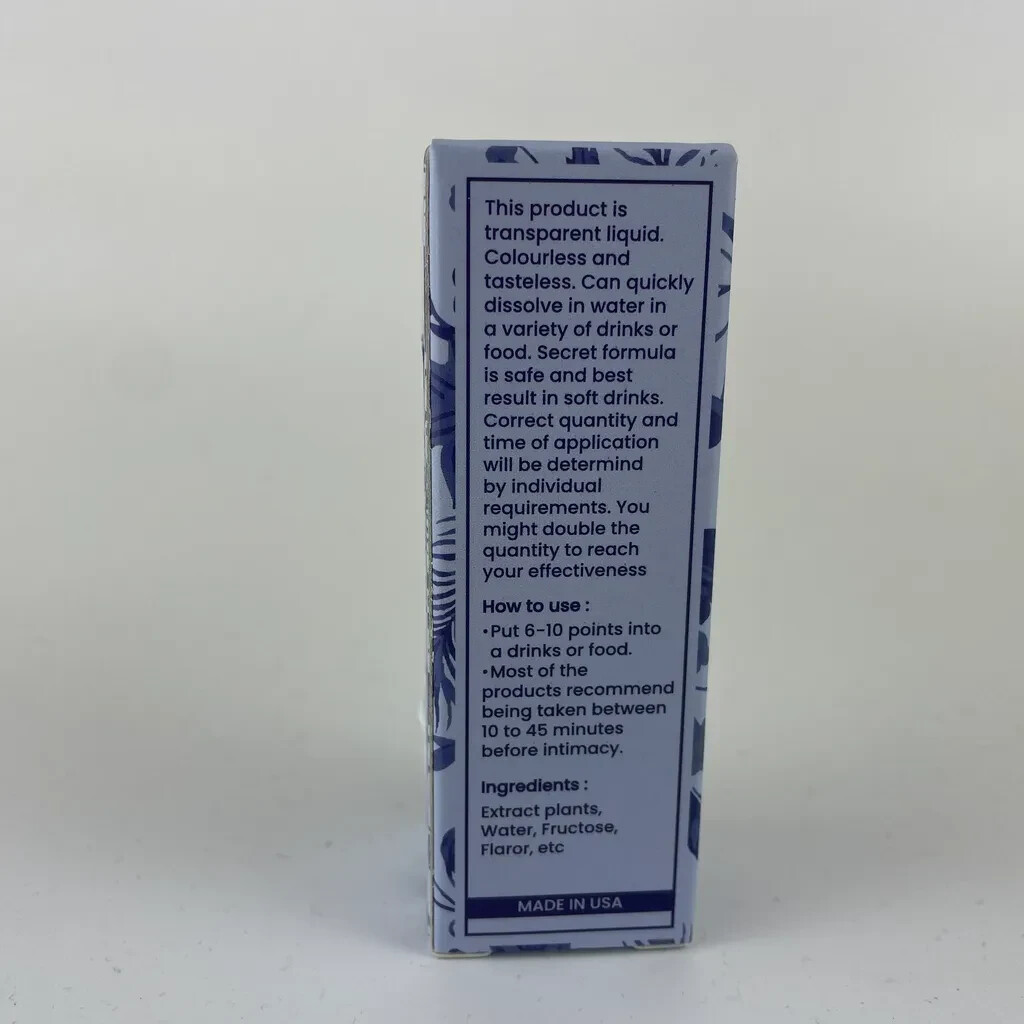 Liquid Drops Aphrodisiac Arousal Sexual Enhancement Men and Women 10ml ...