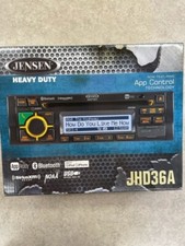 Jensen JRV212T AM/FM/CD/USB/WB/iPod SIRIUS Ready 2.0 DIN Stereo 6.1 ...