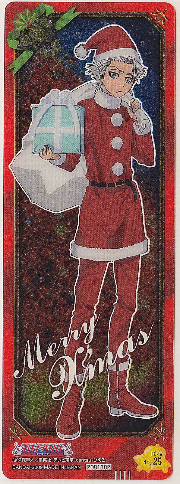 Bleach The Card Gum Bookmark Part 11 #25 Tojiro Hitsugaya | eBay