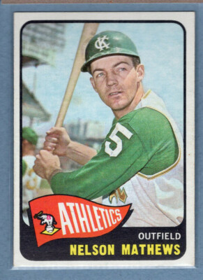 1965 Topps #87 Nelson Mathews EX-MT GO522 | eBay