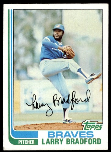 1982 Topps Larry Bradford . Atlanta Braves #271 | eBay
