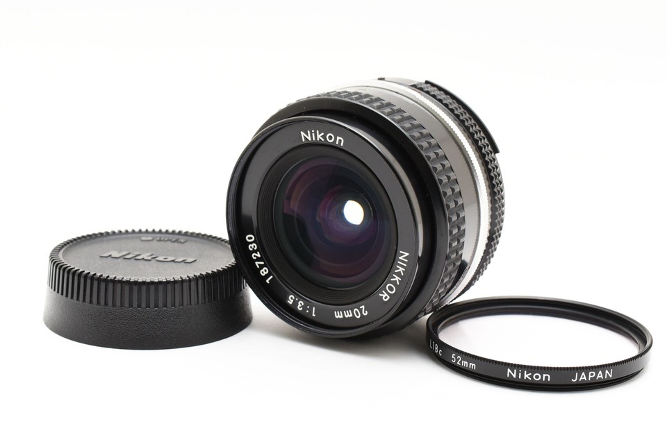 [Top MINT] Nikon Ai-s Nikkor 20mm f/3.5 Wide Angle MF Prime Lens From ...