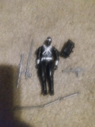 Snake Eyes V3 100% Complete G.I. Joe 1988 Hasbro Vintage Action Figure ...