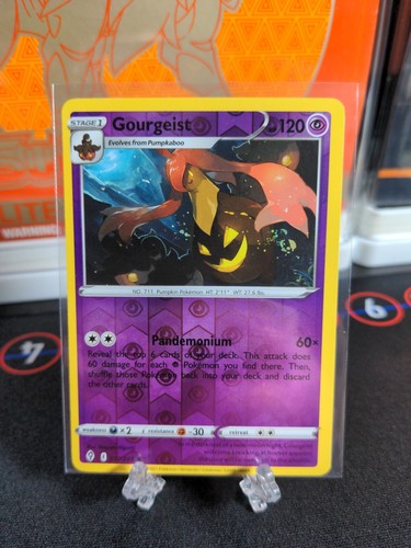 Pokémon TCG Gourgeist Evolving Skies 077/203 Reverse Holo Rare NM/M | eBay