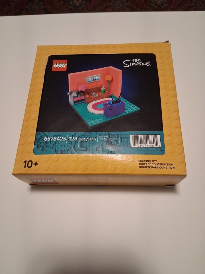 LEGO Simpsons Living Room (5009325) Krusty Burger GWP | eBay