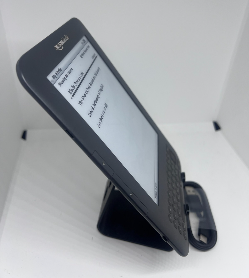 Amazon Kindle Keyboard 3rd Generation | Model D00901 | Wi-Fi only | New ...