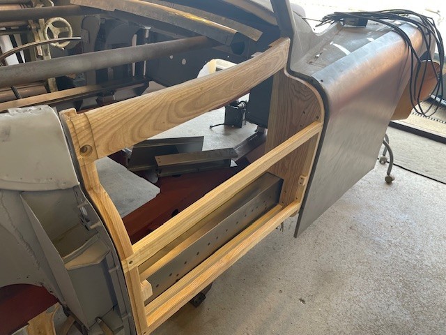 Jaguar XK120 XK140 wooden frame doors | eBay UK