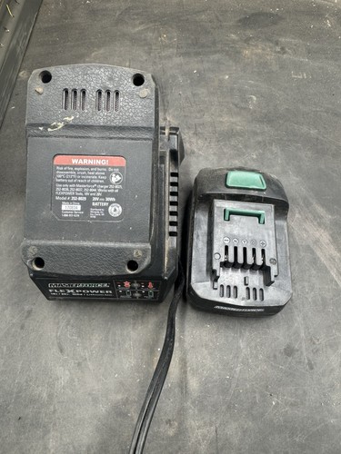 MASTERFORCE 18V/20V Lithium-Ion/NiCd Battery Charger With 2 1.5Ah ...